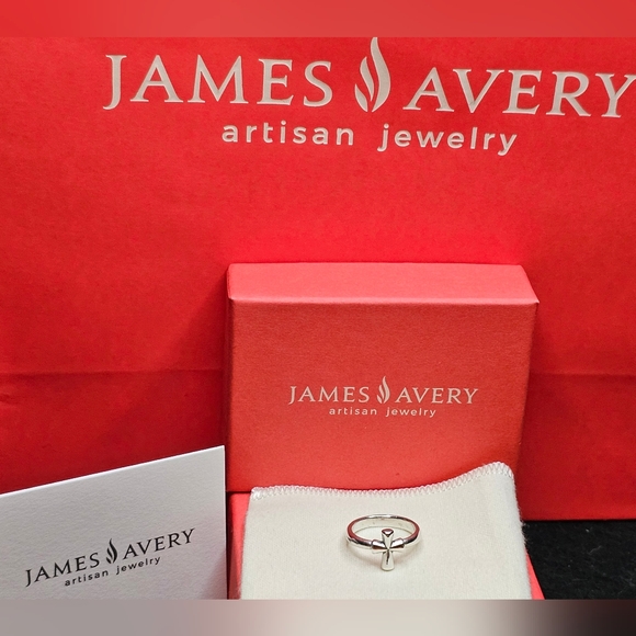 James Avery | Jewelry | James Avery Sterling Saint Teresa Ring | Poshmark